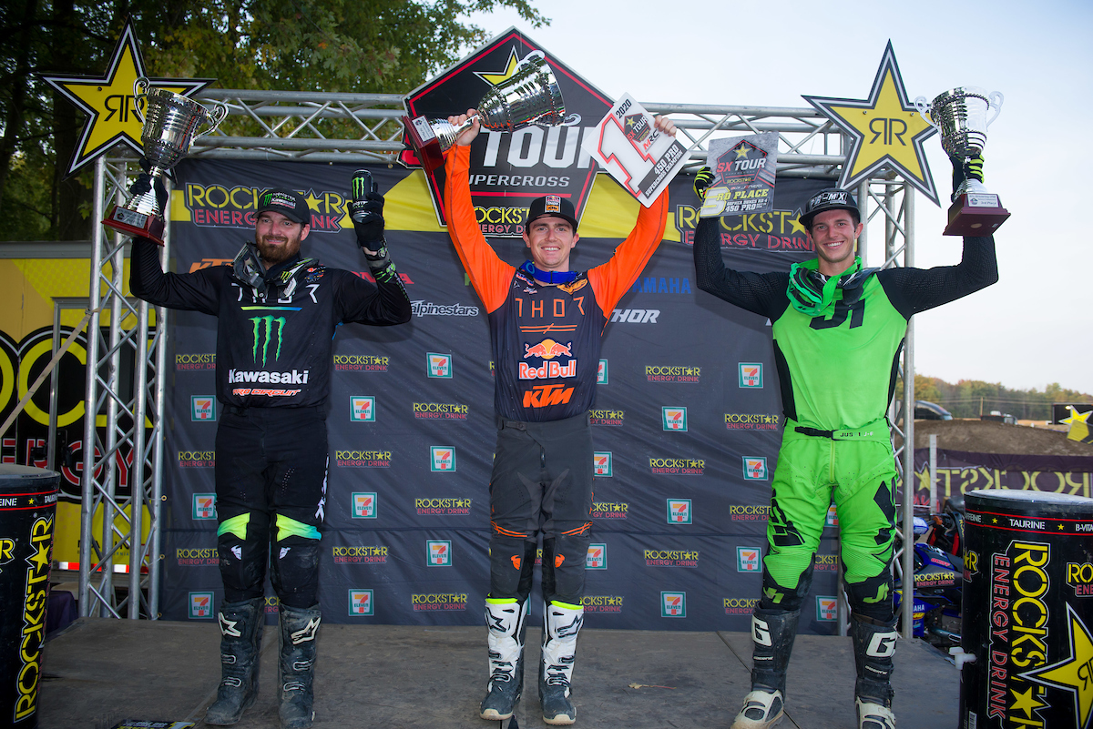 KTM RED BULL THOR FACTORY RACING’S COLE THOMPSON CLINCHES SX TOUR ...